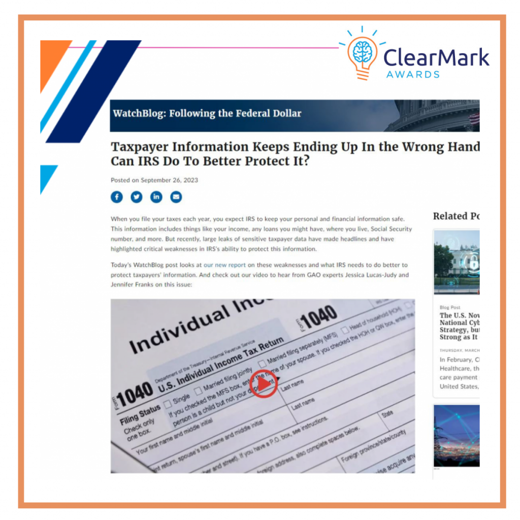 2024 ClearMark Awards | Center for Plain Language - Center for Plain ...